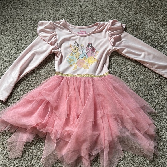 Disney | Dresses | Disney Princess Pink Tulle Dress | Poshmark